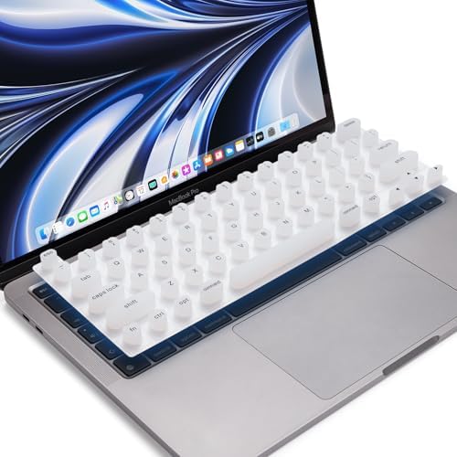 Amazon.com: Netholid Keyboard Cover for Long Nails Silicone Raised ...