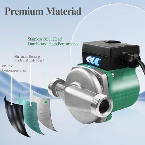 Wisewater Stainless Steel Hot Water Recirculating Pump 1862