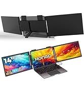 Amazon.com: HONGO Portable Monitor with Stand 15.6”-Laptop Screen ...