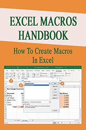 Excel Macros Handbook: How To Create Macros In Excel eBook : Sewester, Earline: Amazon.in ...