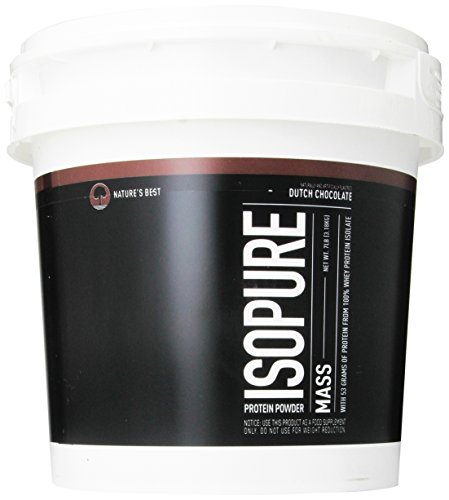 Isopure Mass Gainer Review : For All-Natural Athletes - Food in Play