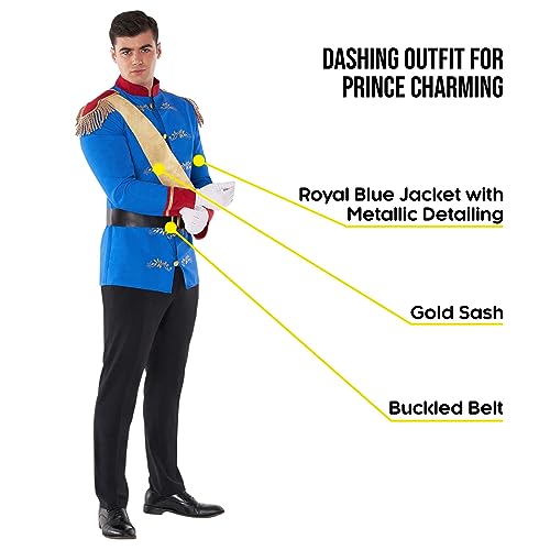 Morph Costumes Prince Charming Costume Adult Prince Costume For Men ...