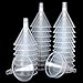 Amazon.com: 30Pcs Plastic Funnels Set, 4.8 Inch Wide Mouth Clear ...