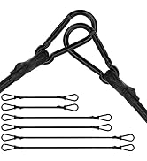 Bungee Cords with Carabiner, 12 Inch Long Heavy Duty Bungee Cords with ...