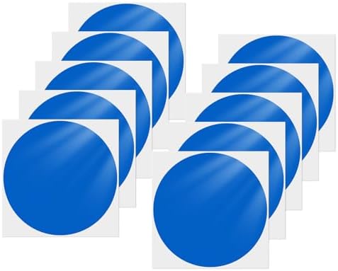 Amazon.com : YIKIADA Blue Dot Stickers 6 Inches Vinyl Self-Adhesive ...