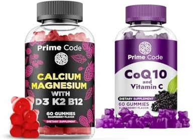Amazon.com: Prime Code Calcium Gummies for Women & Men with Magnesium ...
