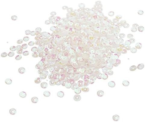 Amazon.com: FAZHBARY Small Clear Sequins Bulk Loose Flat Sequins ...
