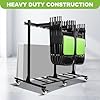 Amazon.com: Graplans Folding Chair Rack Folding Chair Cart Folding ...