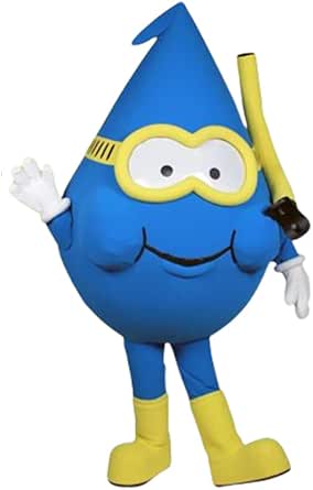 Amazon.com: BTOCHK Blue Water Drop Mascot Costume : Sports & Outdoors