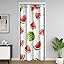 feelingyou Cute Watermelon Kids Door Curtain,Green Red Summer Fruits ...