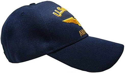 AES U.S. Navy Naval Aviation Ball Cap Baseball Cap Hat (Licensed) at ...