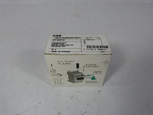 ABB OT40F3/1SCA104902R1001 3Pole Switch Disconnector 40A: Amazon.com ...