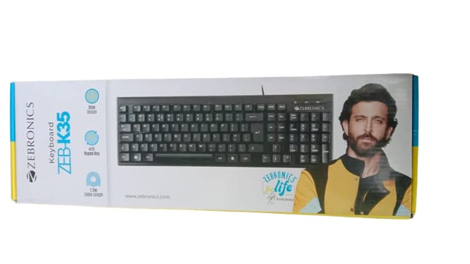 USB Keyboard for PC Use ZEB-K35 Pack of 2 : Amazon.in: Computers ...