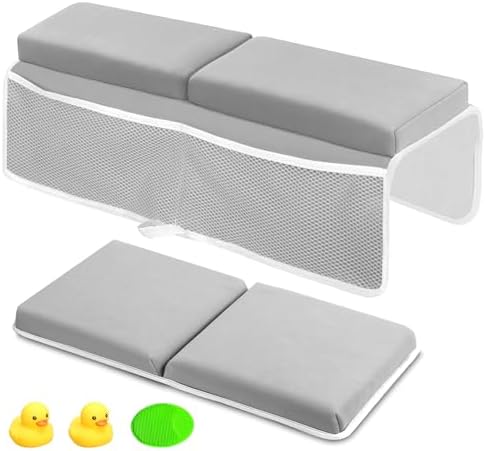 Amazon.com : Poskad Baby Bath Kneeler and Elbow Rest Pad Set, Knee Pad ...