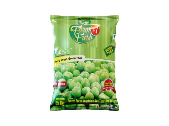 No-1 Farm Fresh Frozen Green Peas | Hara Matar | Vatana | Batani ...