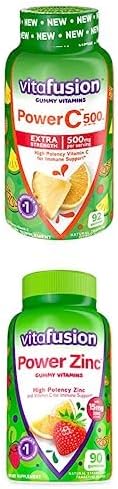 Amazon.com: Bundle of Vitafusion Extra Strength Power C Gummy Vitamins ...