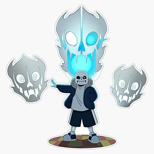 Amazon.com - Undertale - Sans and Papyrus Sticker Bumper Sticker Vinyl ...