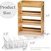 Amazon.com: Tlence 3 Tier Bamboo Tea Bag Storage Organizer, 14" x 11" x ...