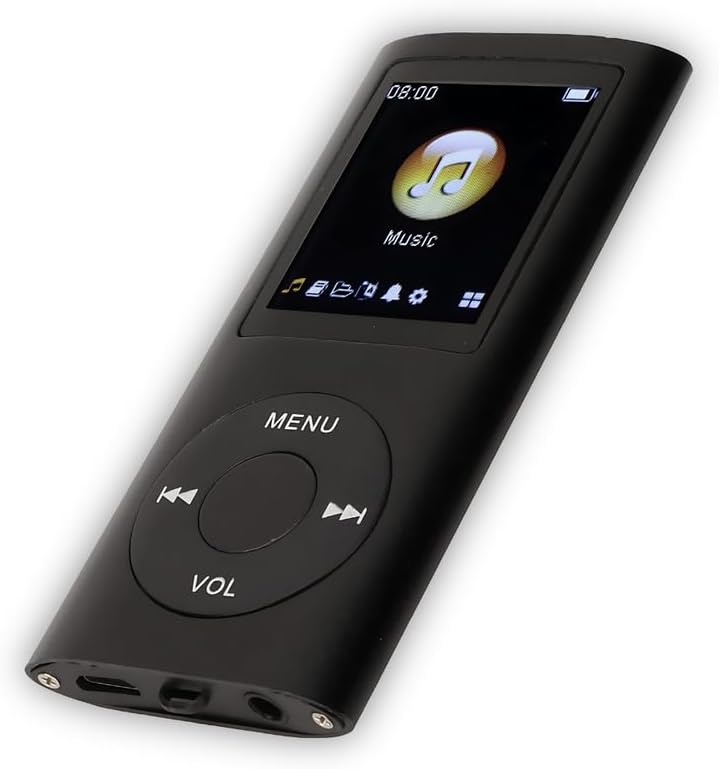 AUDIOCULAR M11 16GB MP3 Digital Player with Clip, Portable Bluetooth ...
