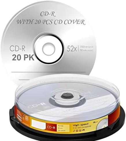 Premium Brand Blank CD-R 52X 700 MB (80 Minutes Professional Recordable ...