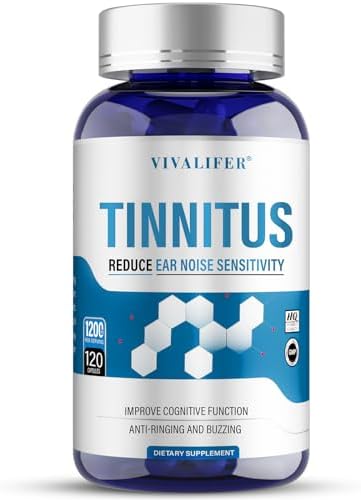 Amazon.com: VIVALIFER Tinnitus Relief for Ringing Ears 1200MG, Tinnitus ...