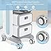 Amazon.com: Mobile Medical Trolley Cart 130 Lbs Load Portable ...