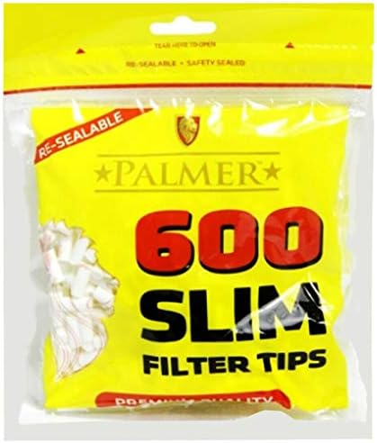 10 PACK OF SWAN EXTRA SLIM CIGARETTE FILTER TIPS(HALF BOX) = 1200 TIPS ...