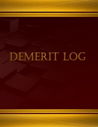 Buy Demerit Log Journal Book Online at Low Prices in India | Demerit ...
