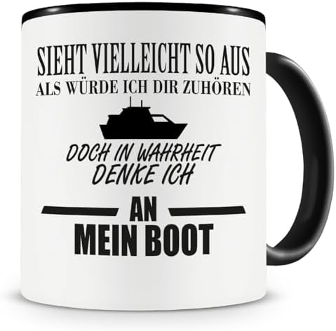 Trendation - Schiff Fahrer Tasse Kapitän Manöver Boot Yacht Geschenk ...