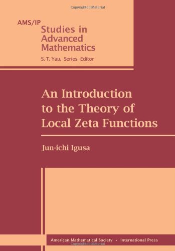 Amazon.com: An Introduction to the Theory of Local Zeta Functions (Ams ...