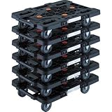・ブランド:トラスコ中山(TRUSCO)・製造元:トラスコ中山（株）・製造元/メーカー部品番号:MPK500BKM6・均等荷重(kg)：100 色：ブラック 長さ(mm)：515 幅(mm)：385 高さ(mm)：115 キャスター径(mm...