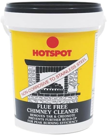 HOTSPOT FLUE FREE CHIMNEY CLEANER 750g : Amazon.co.uk: DIY & Tools