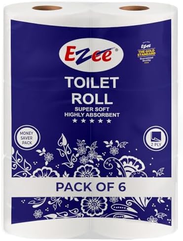 Ezee Toilet Paper Roll - Pack Of 6 | Tissue Paper Roll Ultra Soft ...