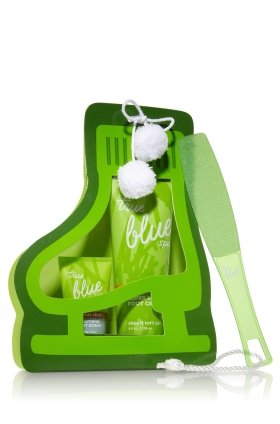 Amazon.com: Bath and Body Works True Blue Spa Foot Gift Set Ncludes Our ...