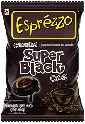 Amazon.com : Esprezzo Super Black Coffee Flavoured Center Filled ...