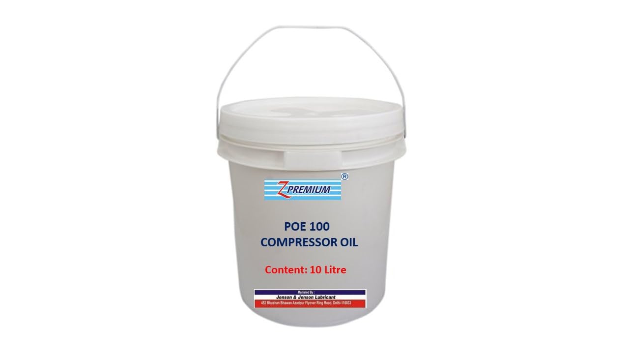 ZPremium POE 100 Compressor Oil 10 Litre : Amazon.in: Car & Motorbike