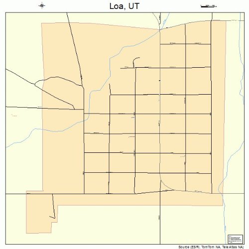 Map Of Loa Utah at Indiana Seery blog