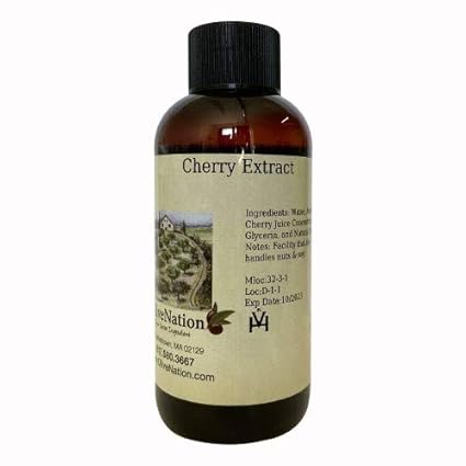 Amazon.com: OliveNation Pure Cherry Extract 4 oz. : Grocery & Gourmet Food