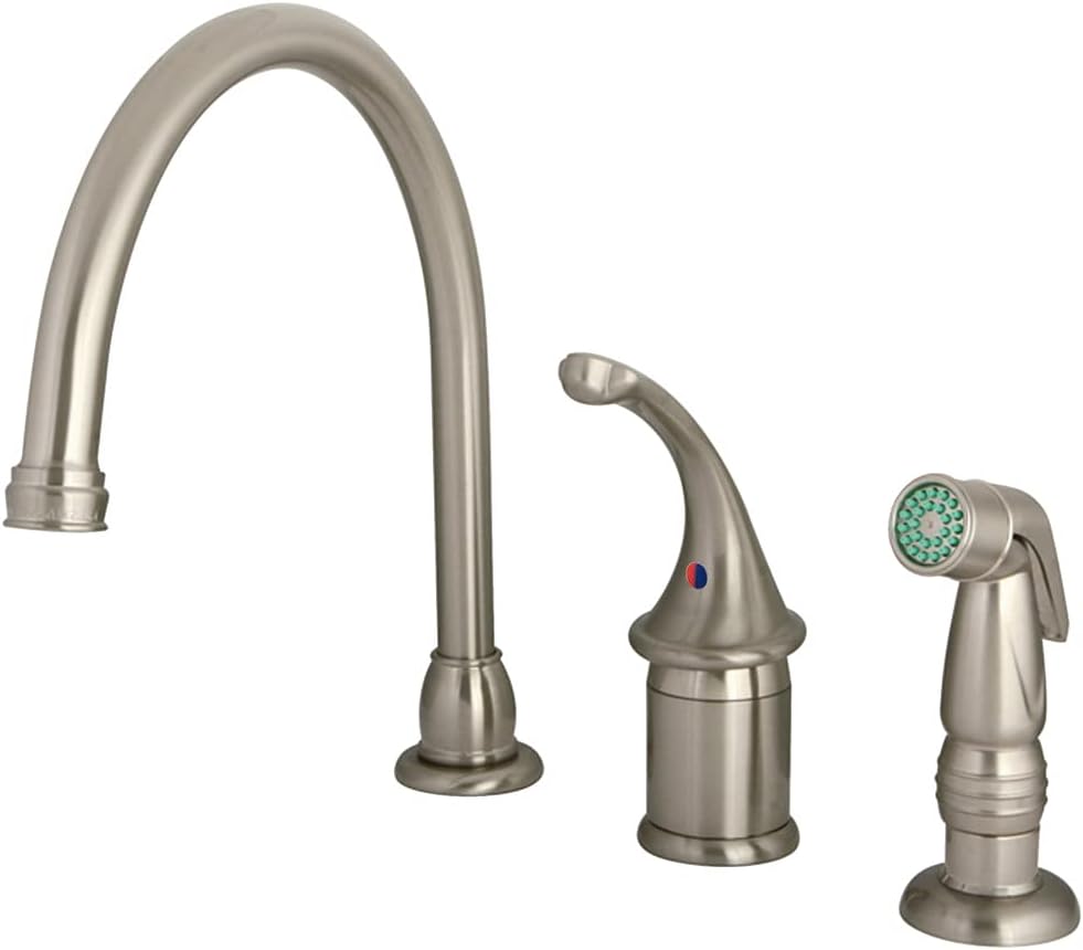 Moen Spot Resist Stainless One-Handle High Arc 4-hole Kitchen Faucet ...