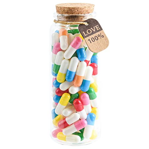 Best Love Message in Capsule (90pcs) Bottle Glass | StylesDaddy