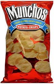 Amazon.com: Munchos Regular Potato Crisps, 4.5 Oz Bags (Pack of 9)