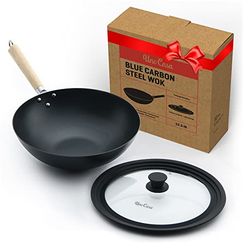 Find The Best Blue Carbon Steel Wok Reviews & Comparison - Katynel