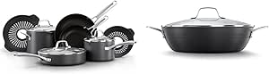 Amazon.com: Calphalon Classic Hard-Anodized Nonstick 10-Piece Cookware ...