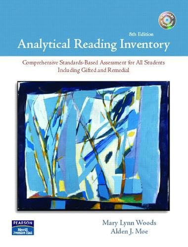 Buy Analytical Reading Inventory: Comprehensive Standards-Based ...