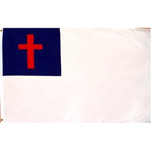 Amazon.com : 3ft x 5ft Christian Flag - Religious Polyester - Online ...