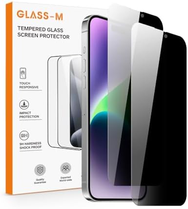 Amazon.com: Supershieldz (2 Pack) (Privacy) Anti Spy Screen Protector ...