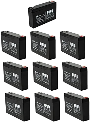 Amazon.com: Battery Hawk (10 Pack) UB670 ELB0607 ELB-0607 ELB0608 ELB ...