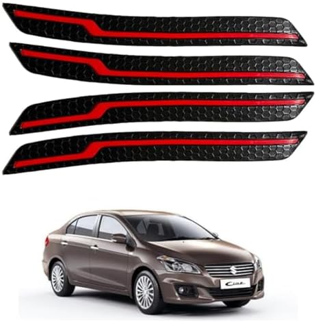 Autokaar Car Front and Rear Silicon Bumper Corner Guard Protector Dual ...