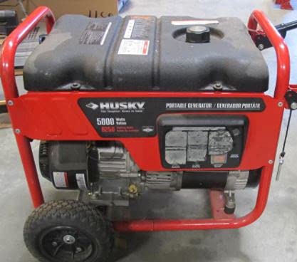 How Many Horsepower Does A Husky 5000 Watt Generator Have