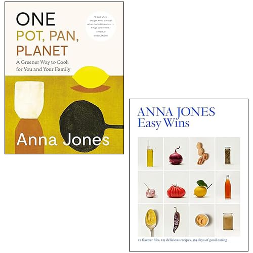 Anna Jones 2 Books Collection Set (One Pot Pan Planet, Easy Wins): Anna ...